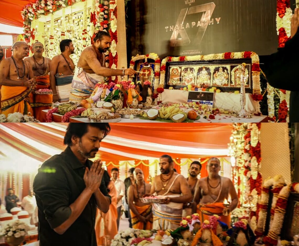 Exclusive Thalapathy 67 Movie Poojai Images HD - Live Cinema News